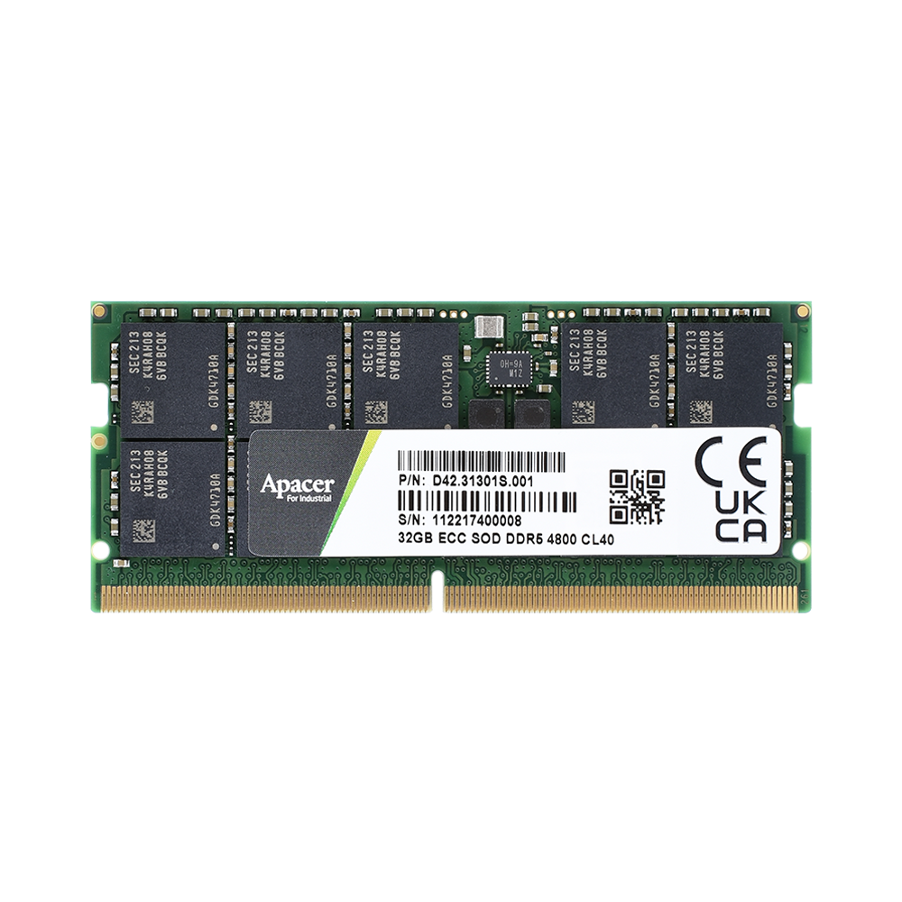 Industrial DDR5 ECC SODIMM | Reliable Memory for Micro-Servers - Apacer ...