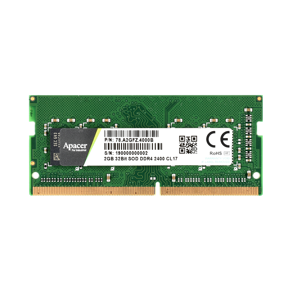 Specialty DDR4 32-Bit SODIMM - Apacer Technology