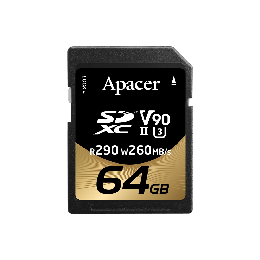 SD Card SDXC UHS-II U3 V90 - Apacer Technology
