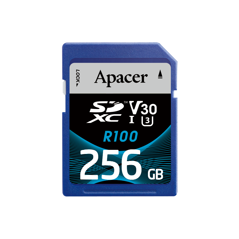 SD Card SDXC/SDHC UHS-I U3 V30 R100 - Apacer Technology