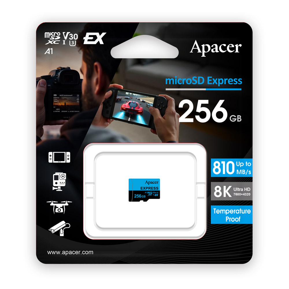 microSDカード microSD Express - Apacer Technology