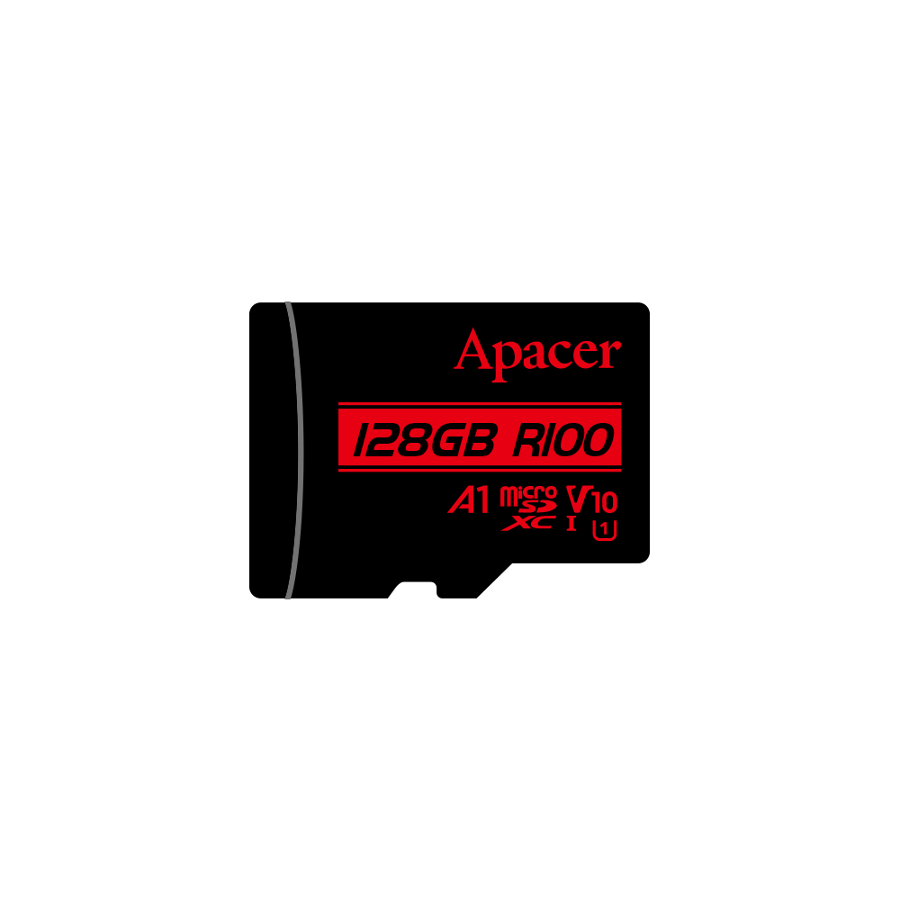 microSD Card microSDHC/SDXC UHS-I U1 V10 A1 (R100 MB/s) - Apacer