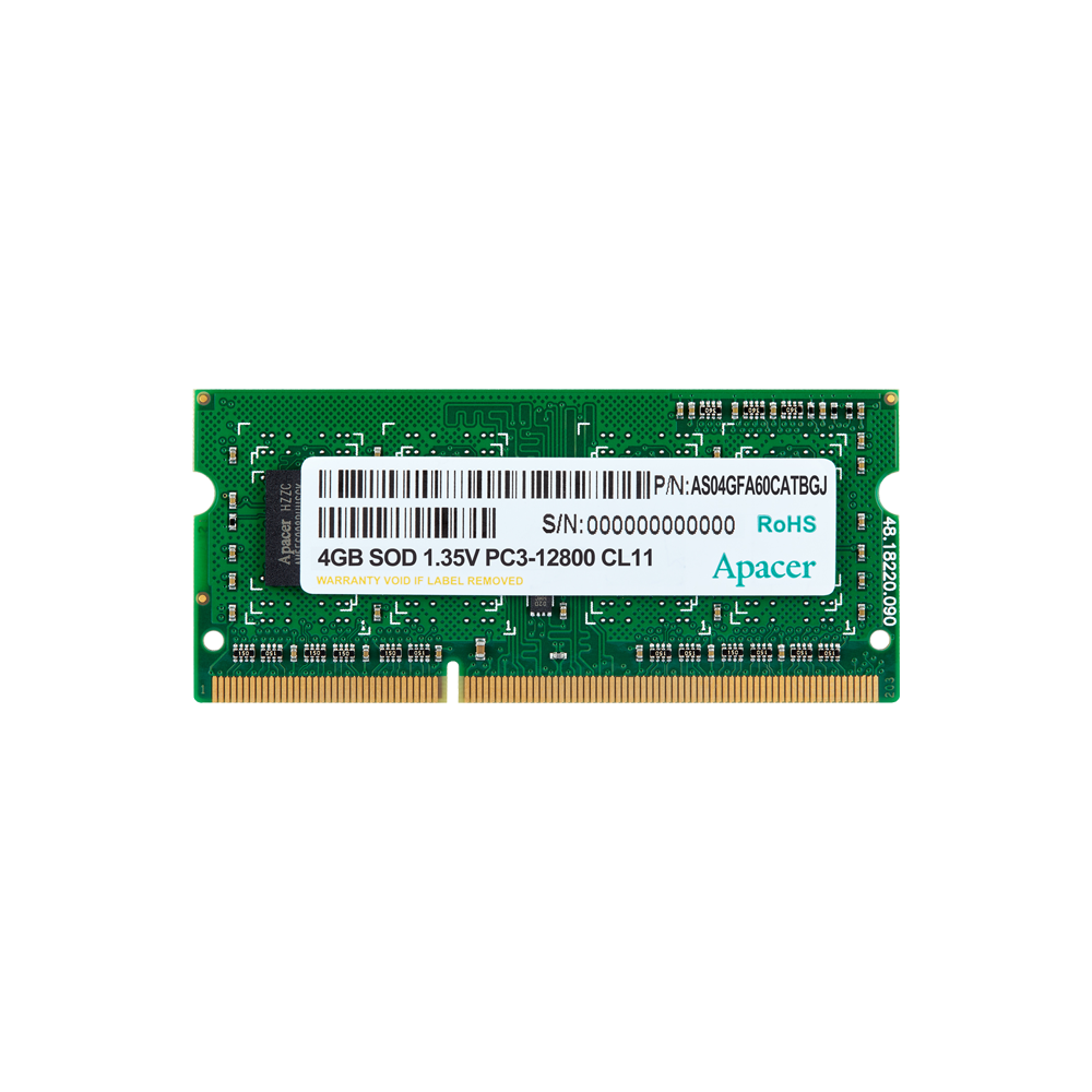 Standard Memory Module DDR3 Notebook Memory Module - Apacer Technology