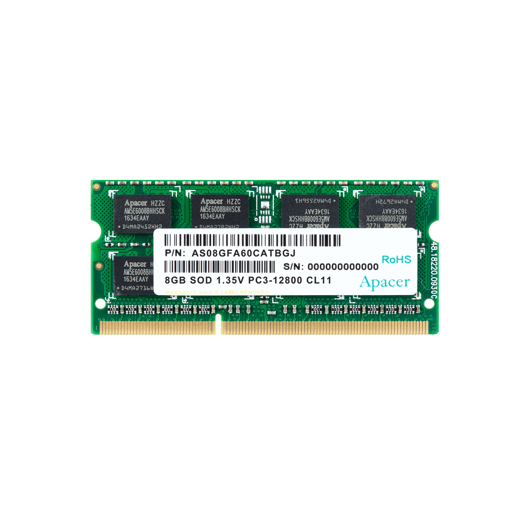 Standard Memory Module DDR3 Notebook Memory Module - Apacer Technology