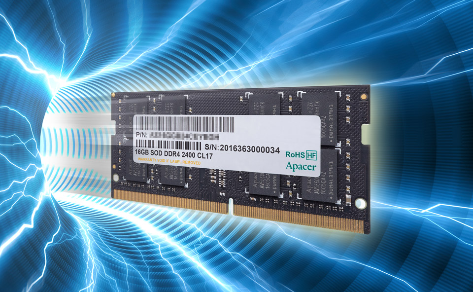 標準型メモリモジュール DDR4 Notebook Memory Module - Apacer Technology