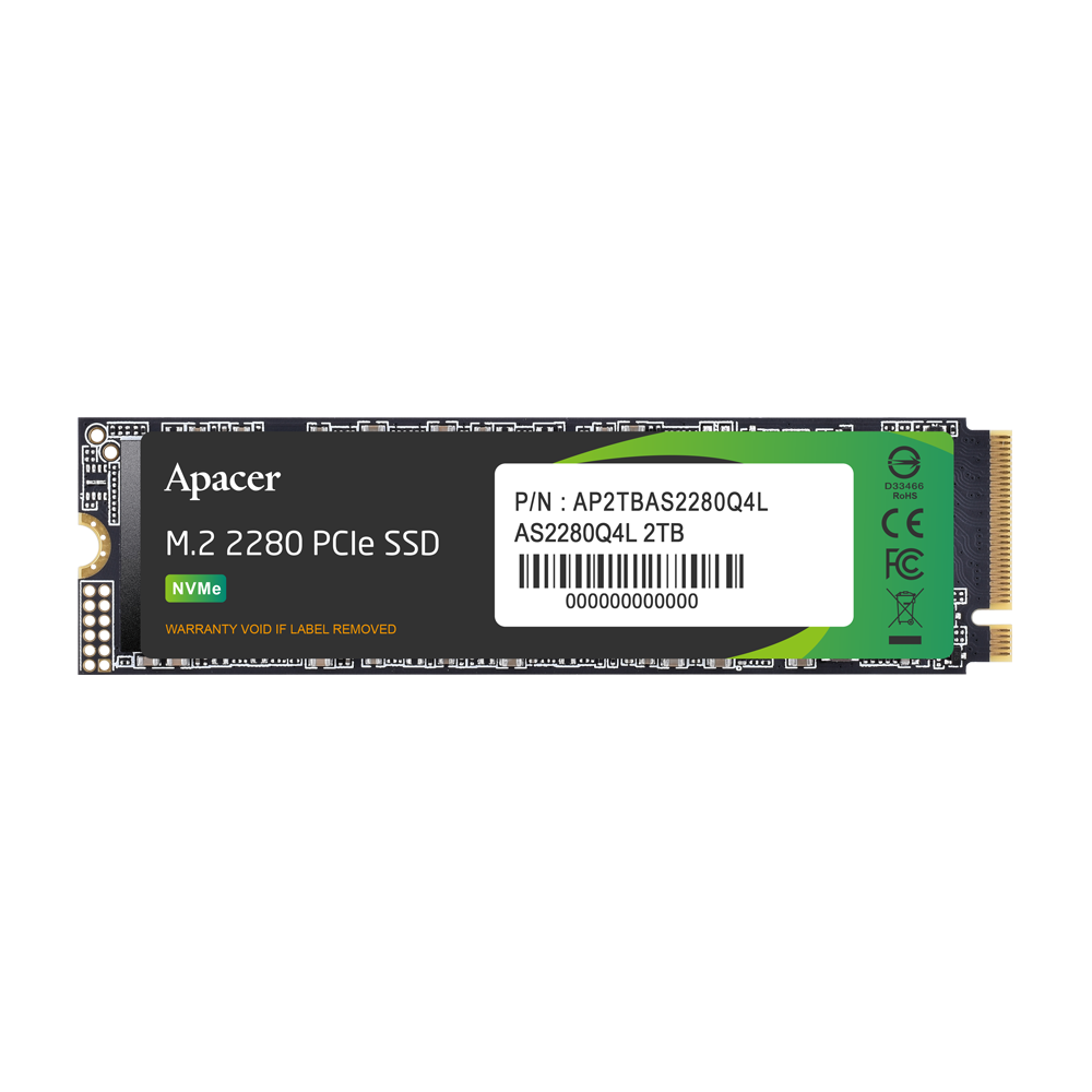 M.2 PCIe SSD AS2280Q4L M.2 PCIe Gen4 x4 SSD - Apacer Technology
