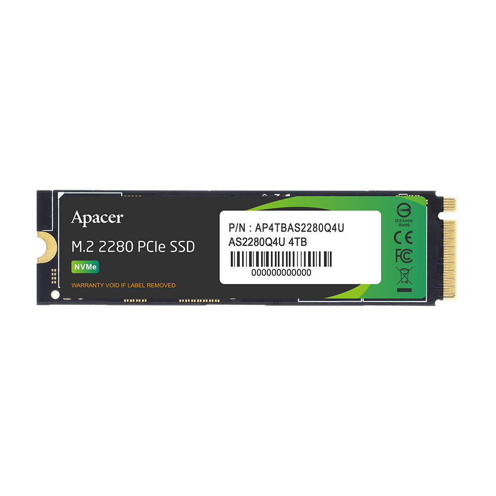 M.2 PCIe SSD AS2280Q4U M.2 PCIe Gen4 x4 - Apacer Technology