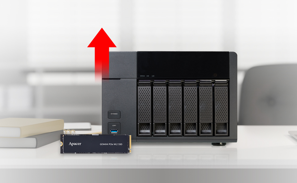 NAS SSD PB4480-R M.2 PCIe Gen 4x4 - Apacer Technology