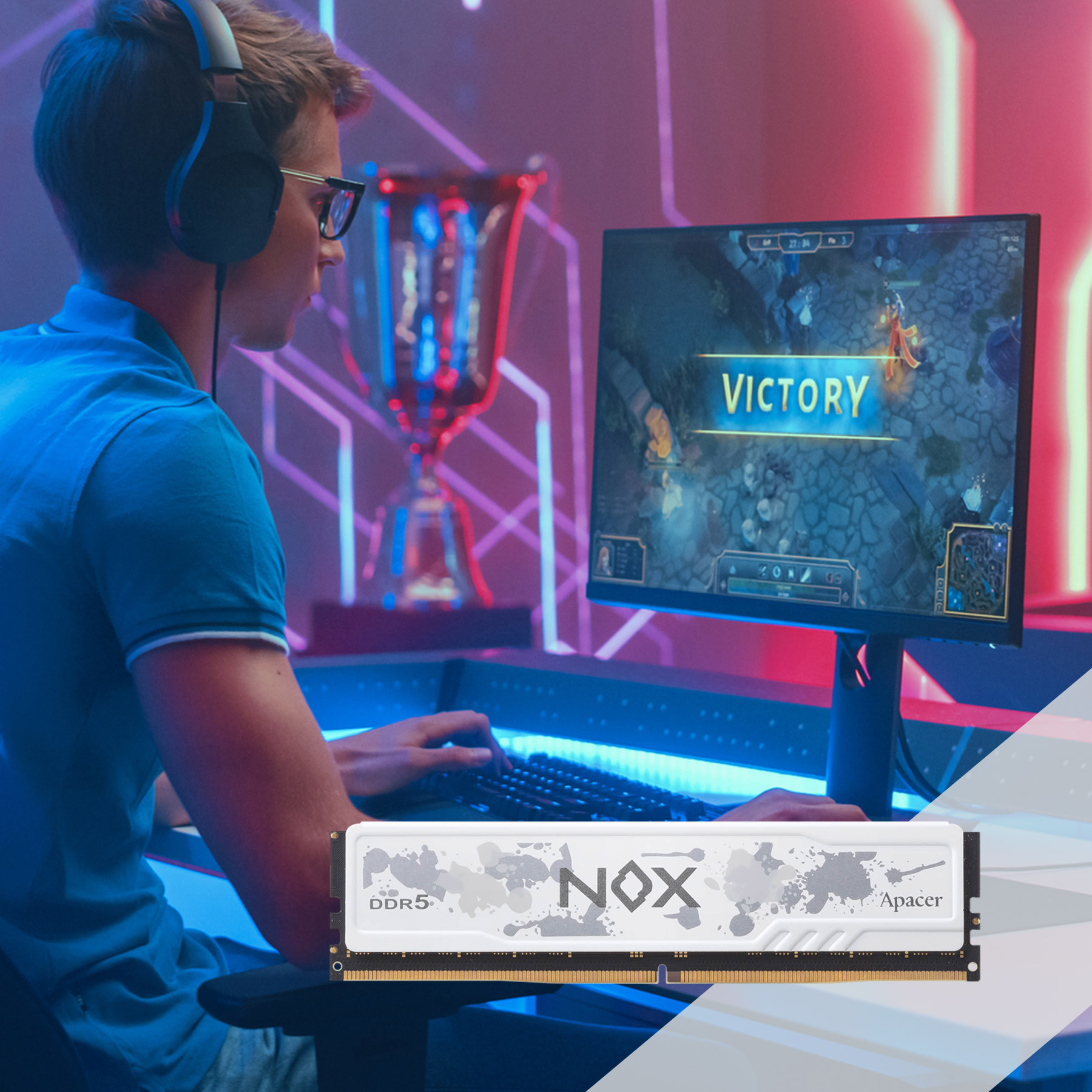 DDR5 Desktop Memory | NOX DDR5 Gaming RAM - Apacer